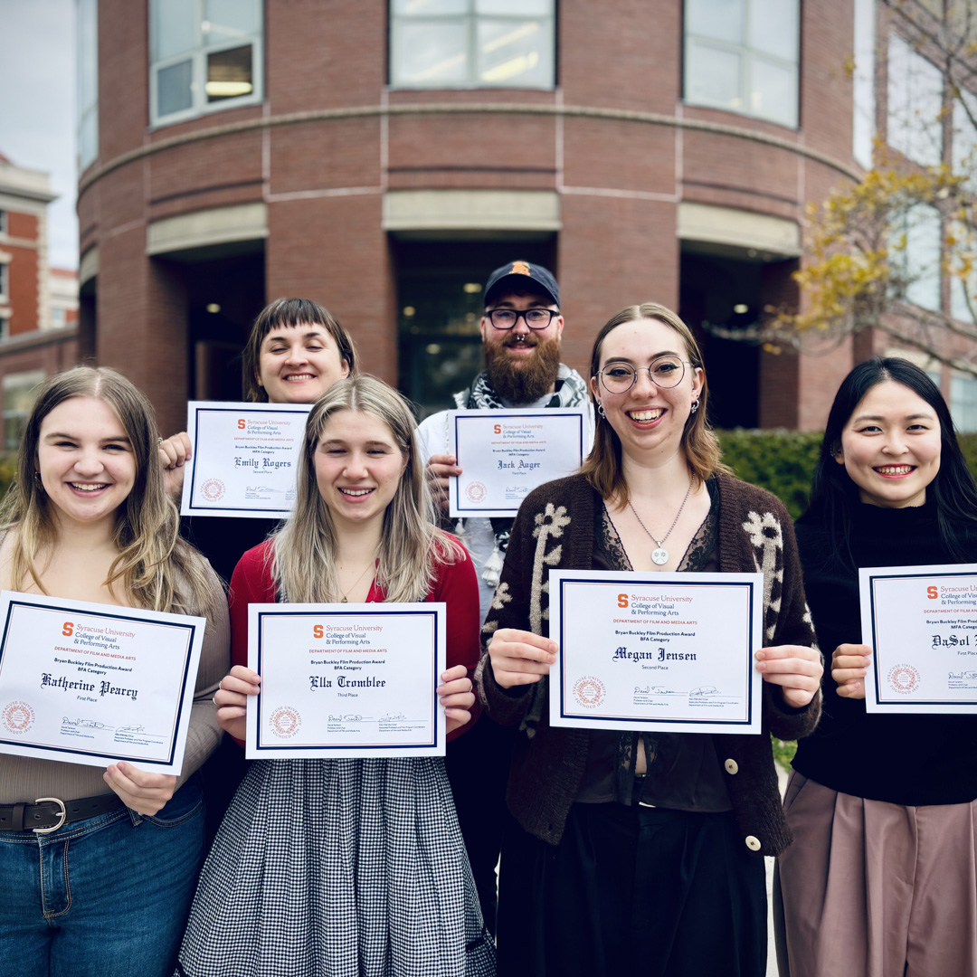 Bryan Buckley Film Production Award Winners Announced - VPA - Syracuse ...