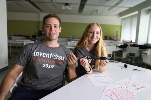 Design Students Take Second Prize at Invent@SU - VPA - Syracuse University